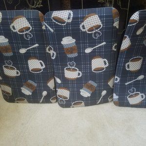 Kitchen | 3 Anti Stress Mats 18 By 3 And 4 Sets Of Standard Tea Towels ...